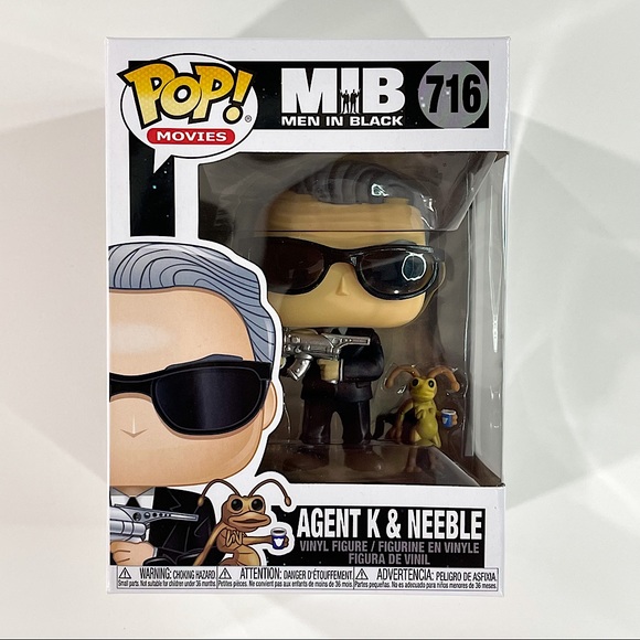 Funko | Other | Men In Black Agent K Neeble 76 Mib Funko Pop Movies ...